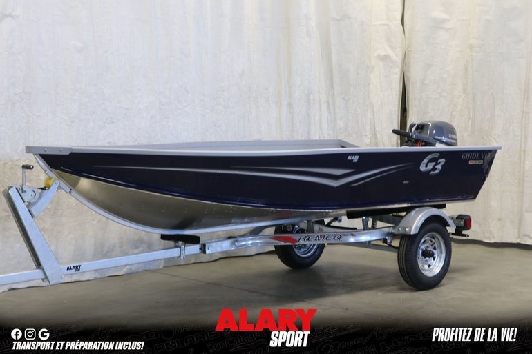 Alary Sport CHALOUPE GUIDE V12 YAMAHA 9 9 HP Remorque2022 10 299