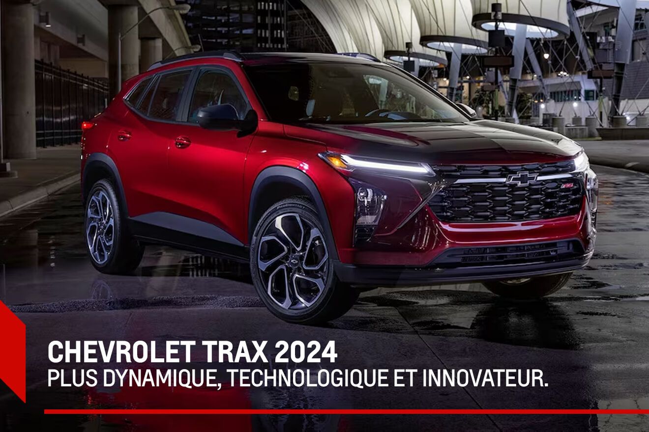 Chevrolet Trax 2024 : le VUS abordable polyvalent