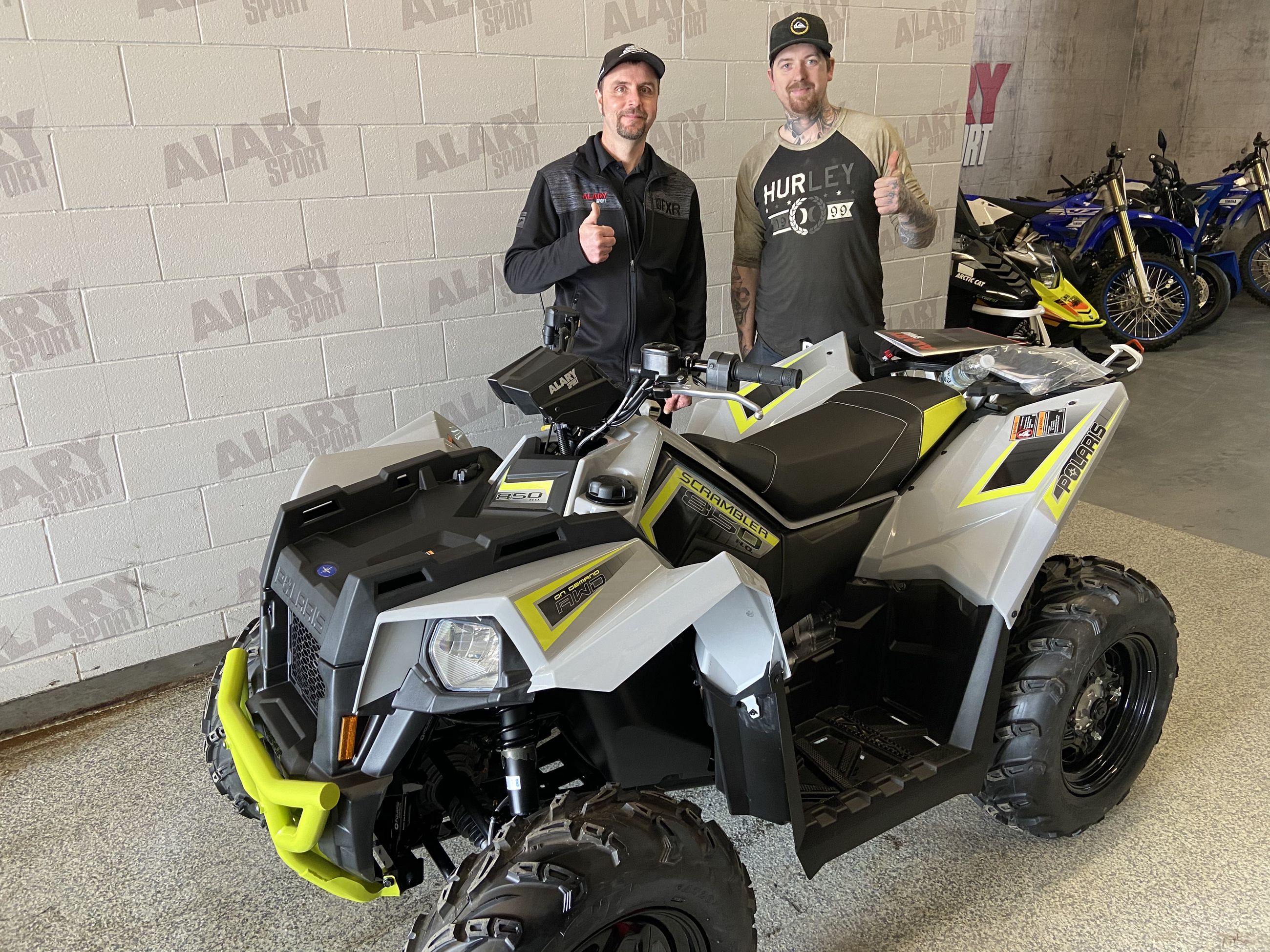 Alary Sport | Danny Gamache says Polaris Scrambler 850 2019