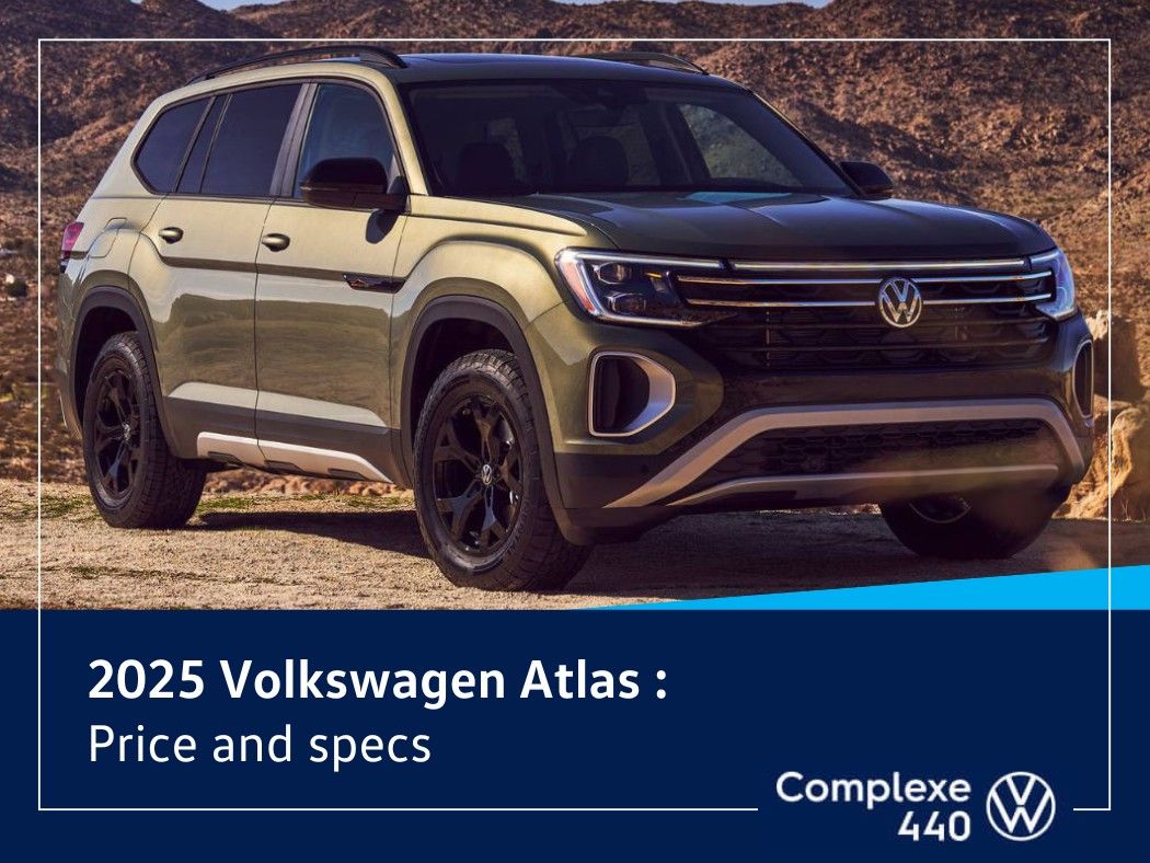 Volkswagen Atlas: Price and Specifications 2025 | Complexe 440