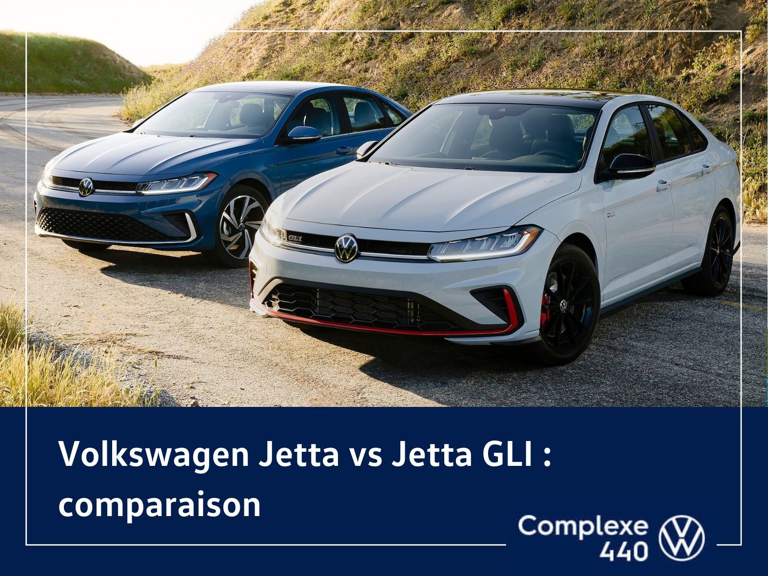 Volkswagen Jetta vs. Jetta GLI: A Comparaison | Complexe VW 440