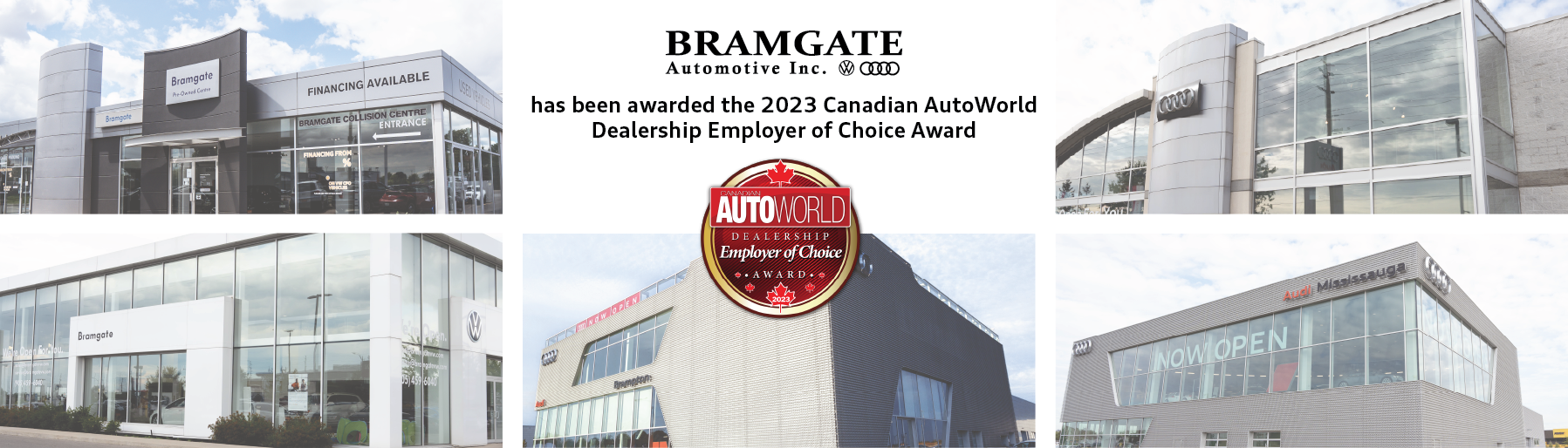 Bramgate Volkswagen in Brampton | Winners Announced for the 2023 ...