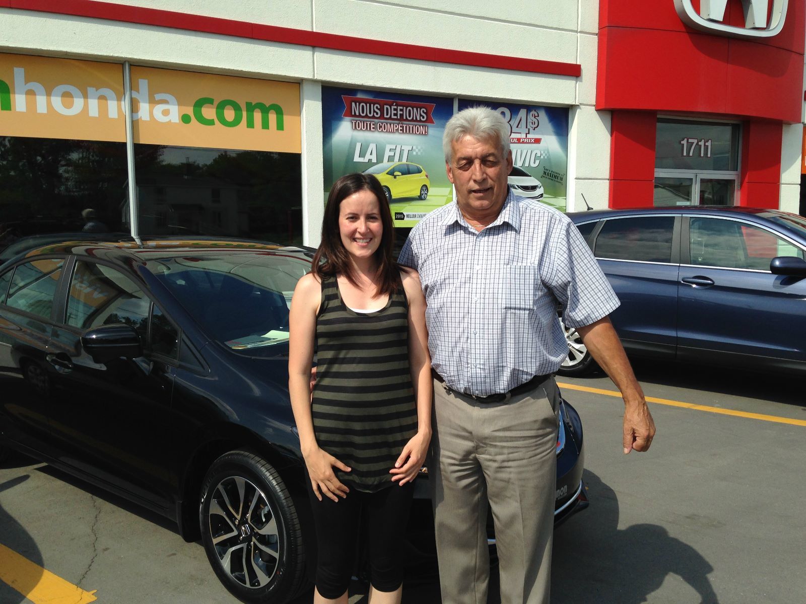 Chagnon Honda à Granby | dit TEMOIGNAGE DE MME AUDREY CHABOT