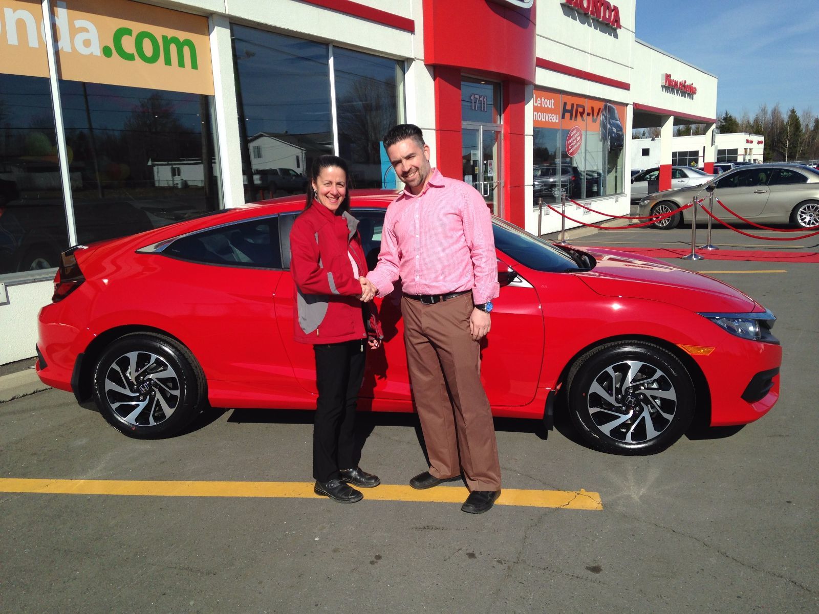 Chagnon Honda à Granby | dit TEMOIGNAGE DE MME DIANE AUGER