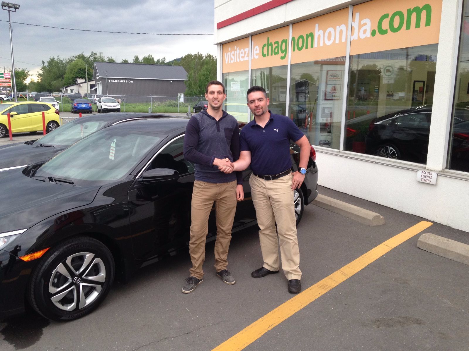 Chagnon Honda à Granby | dit TEMOIGNAGE DE M. ALEXANDRE LANGEVIN