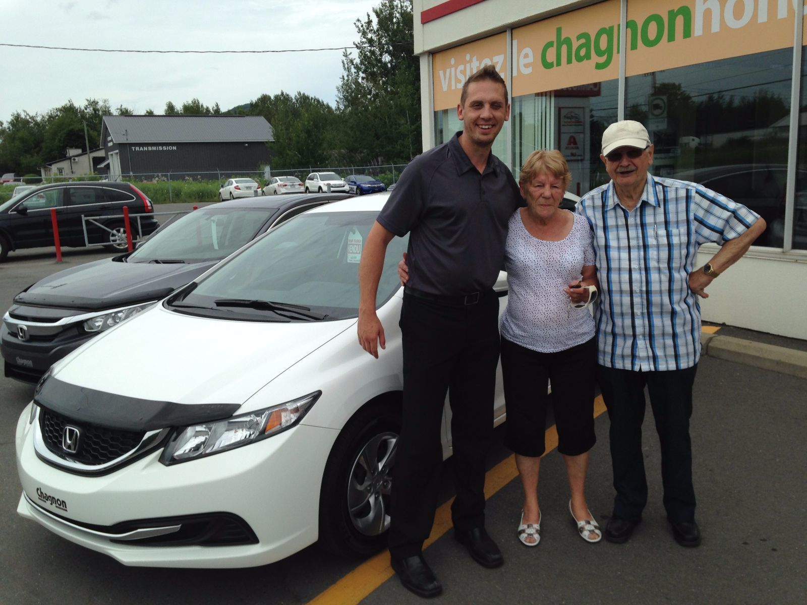 Chagnon Honda à Granby | dit TEMOIGNAGE DE MME RACHEL GENDRON
