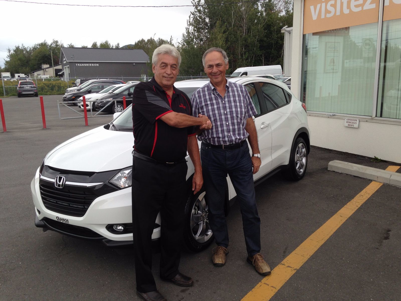 Chagnon Honda à Granby | dit TEMOIGNAGE DE M GERALD PAUL