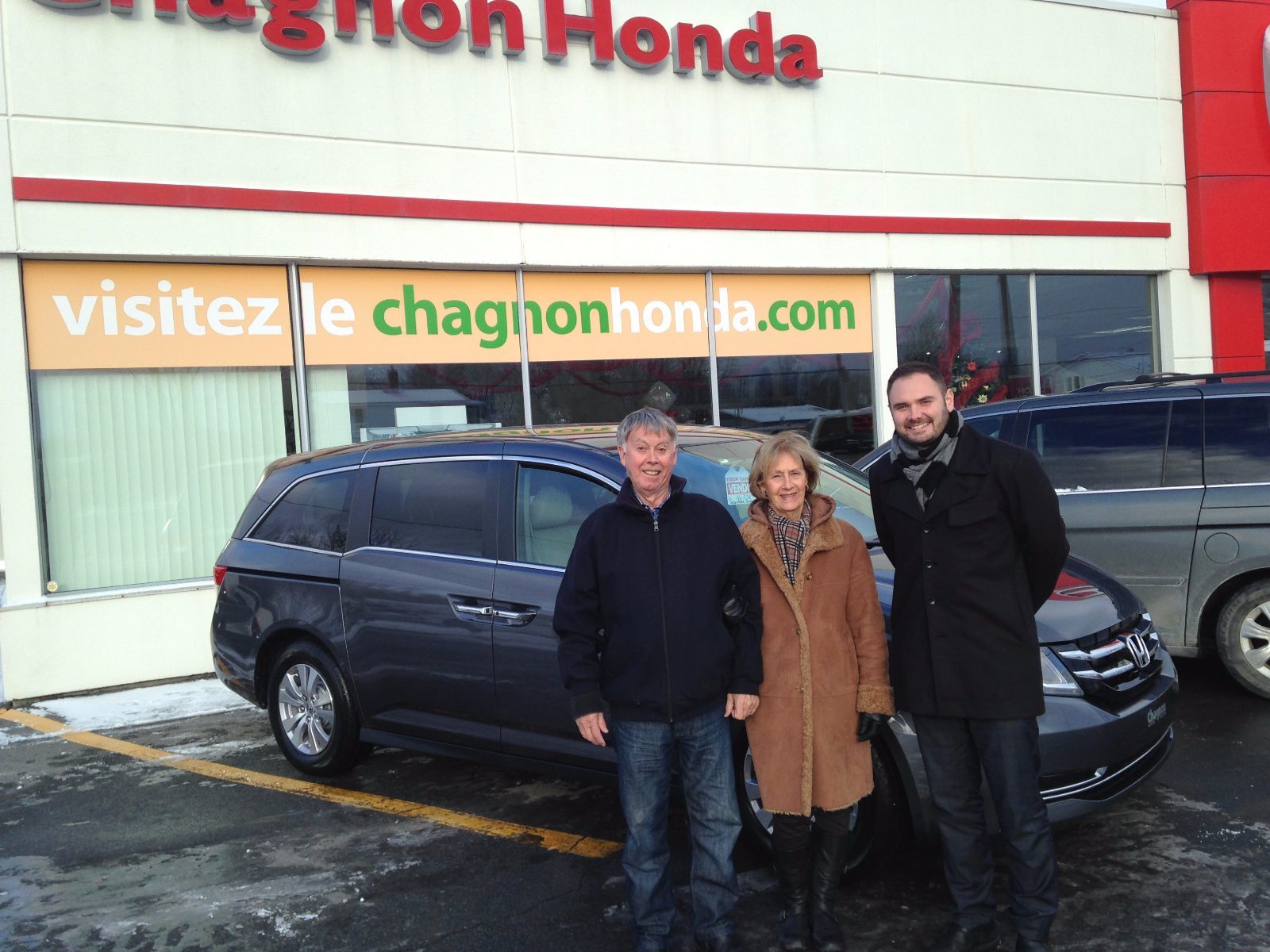 Chagnon Honda à Granby | dit TEMOIGNAGE DE M. LUC-ANDRE DAIGLE