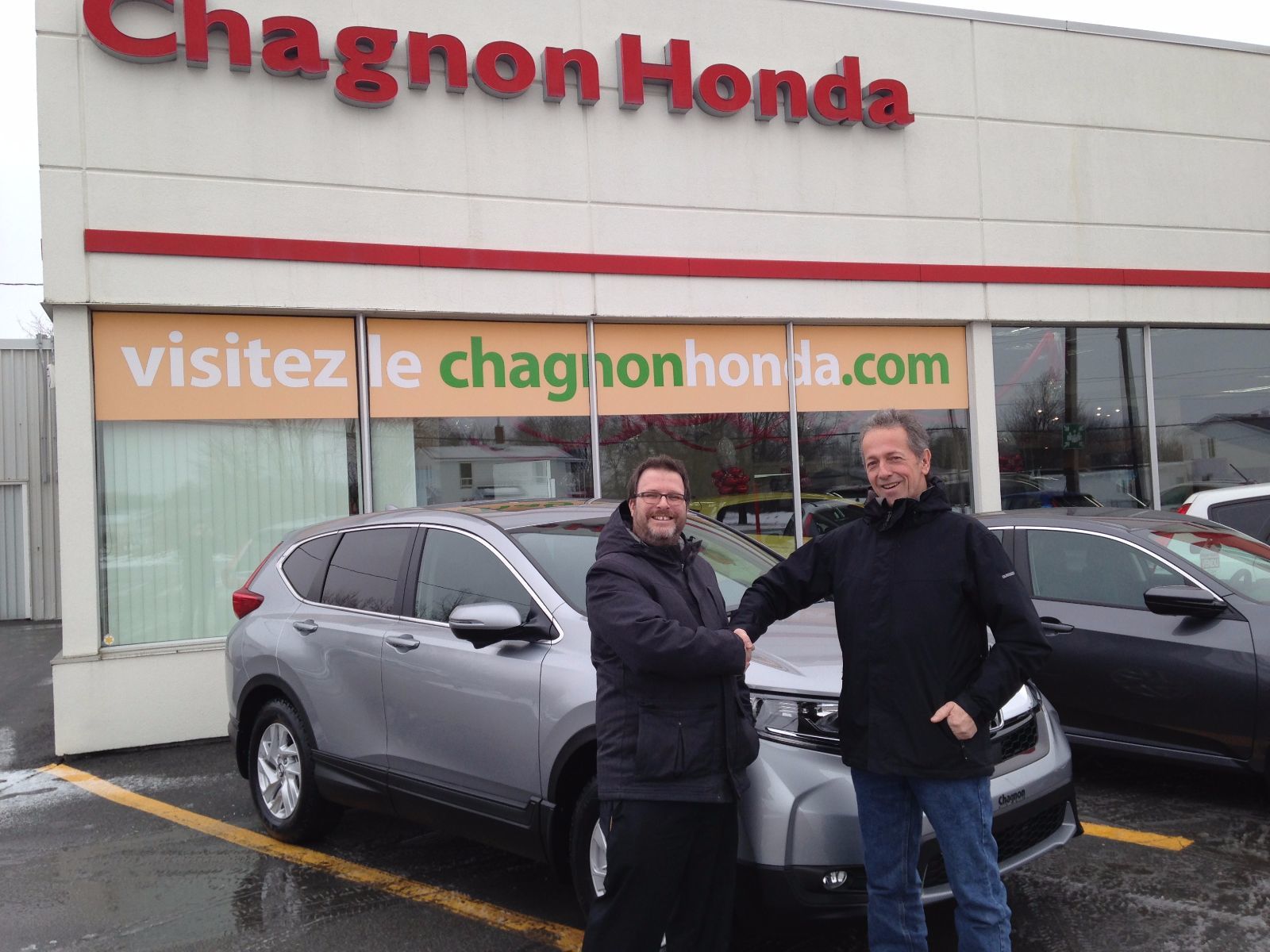 Chagnon Honda à Granby | dit TEMOIGNAGE DE M. RENE CHAPUT