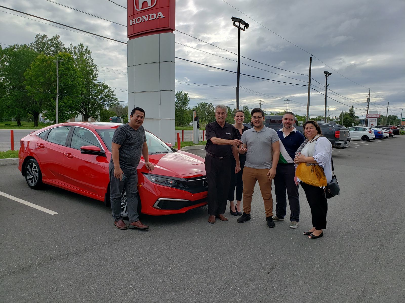 Chagnon Honda in Granby | says