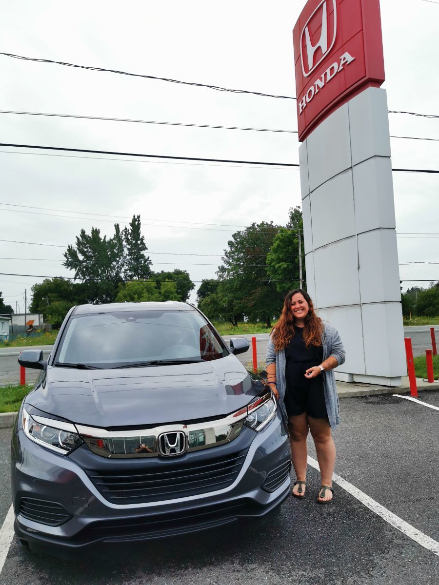 Chagnon Honda à Granby | dit TÉMOIGNAGE DE MME JESSICA BELLE LEMAY