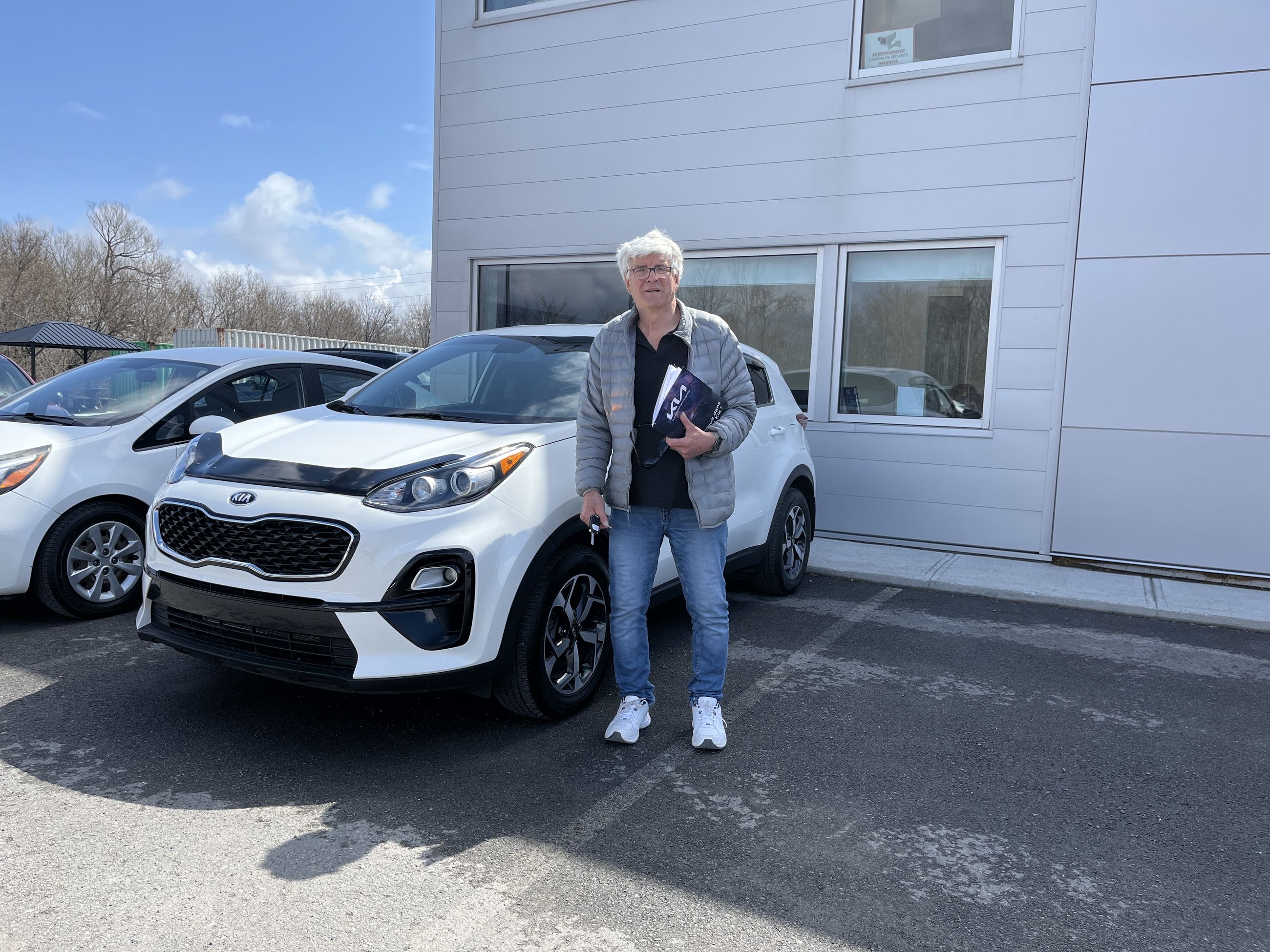 Robert Dagenais dit Félicitations à Mr. Dagenais pour l’acquisition de son Kia Sportage LX 2021 ...