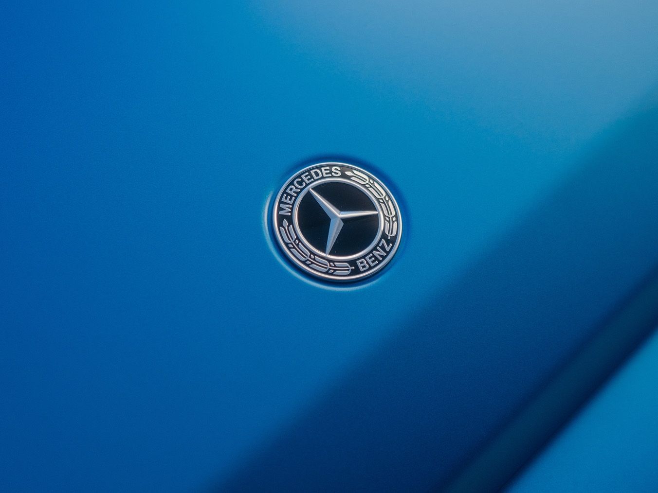 Mercedes Blue Logo