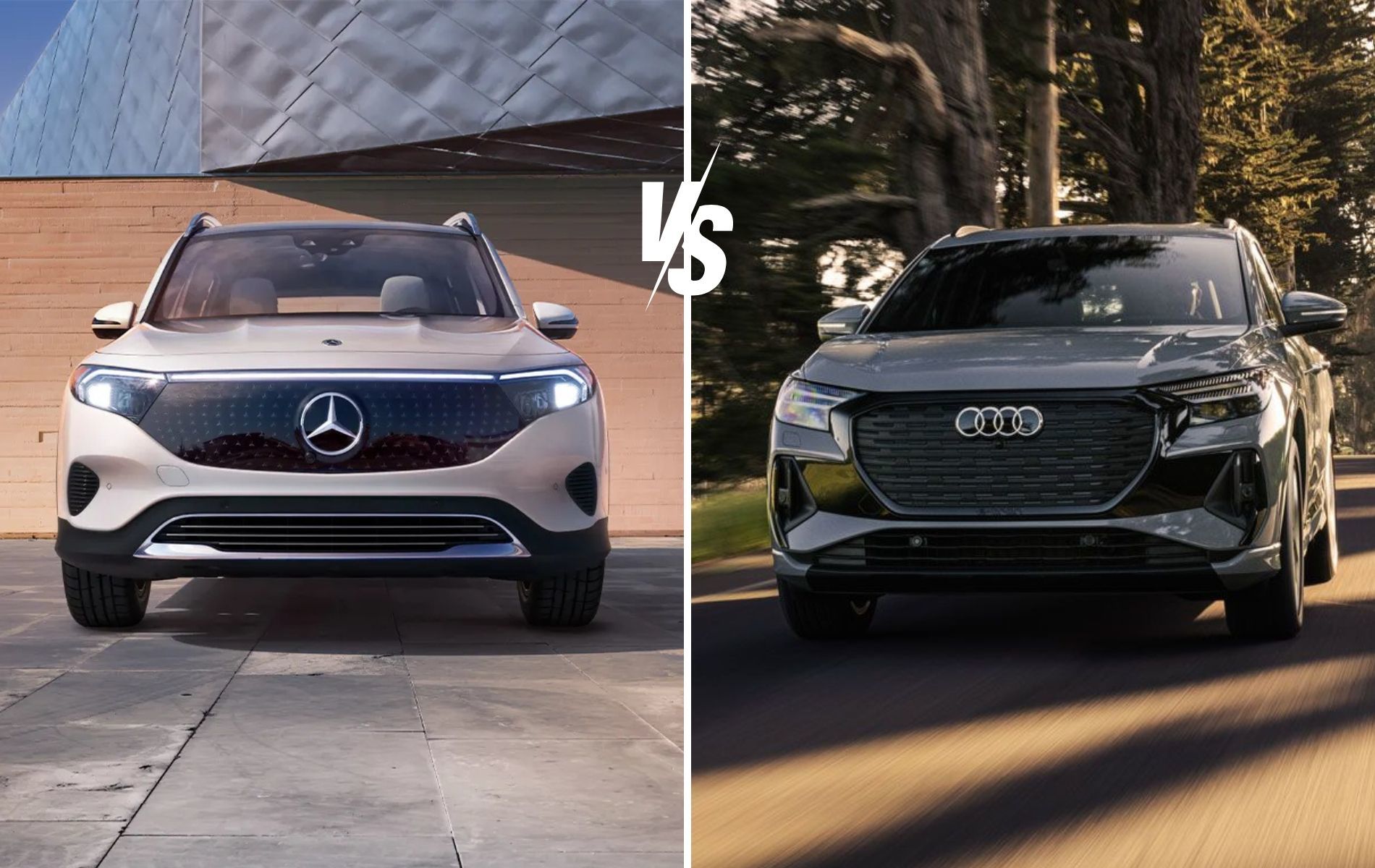 EQB vs Audi Q4 e-tron: Electric SUV Comparison | Mercedes-Benz