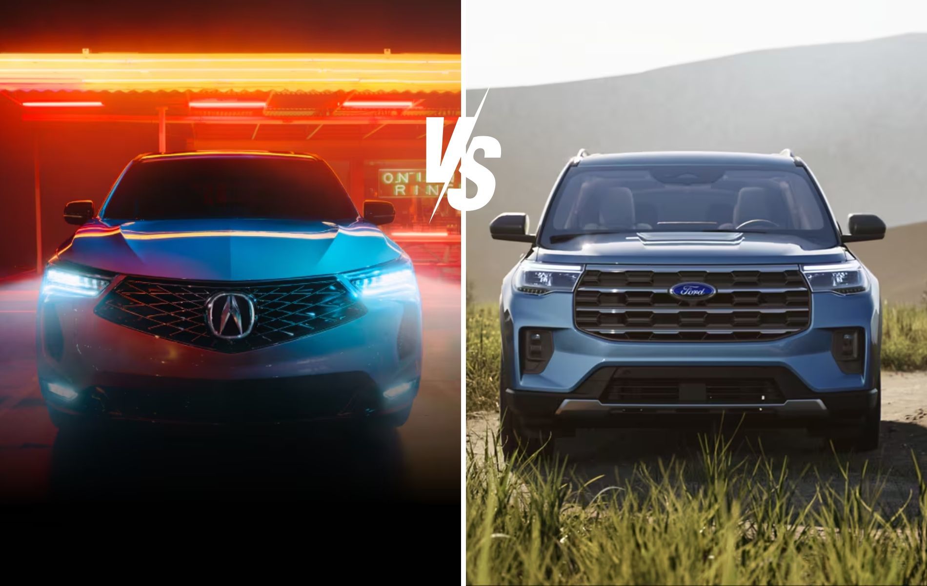 North Shore Acura | 2025 Acura RDX vs. Ford Explorer: A Match-Up to ...