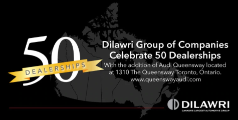 Dilawri Group of Companies Celebrate 50 Dealerships | Dilawri