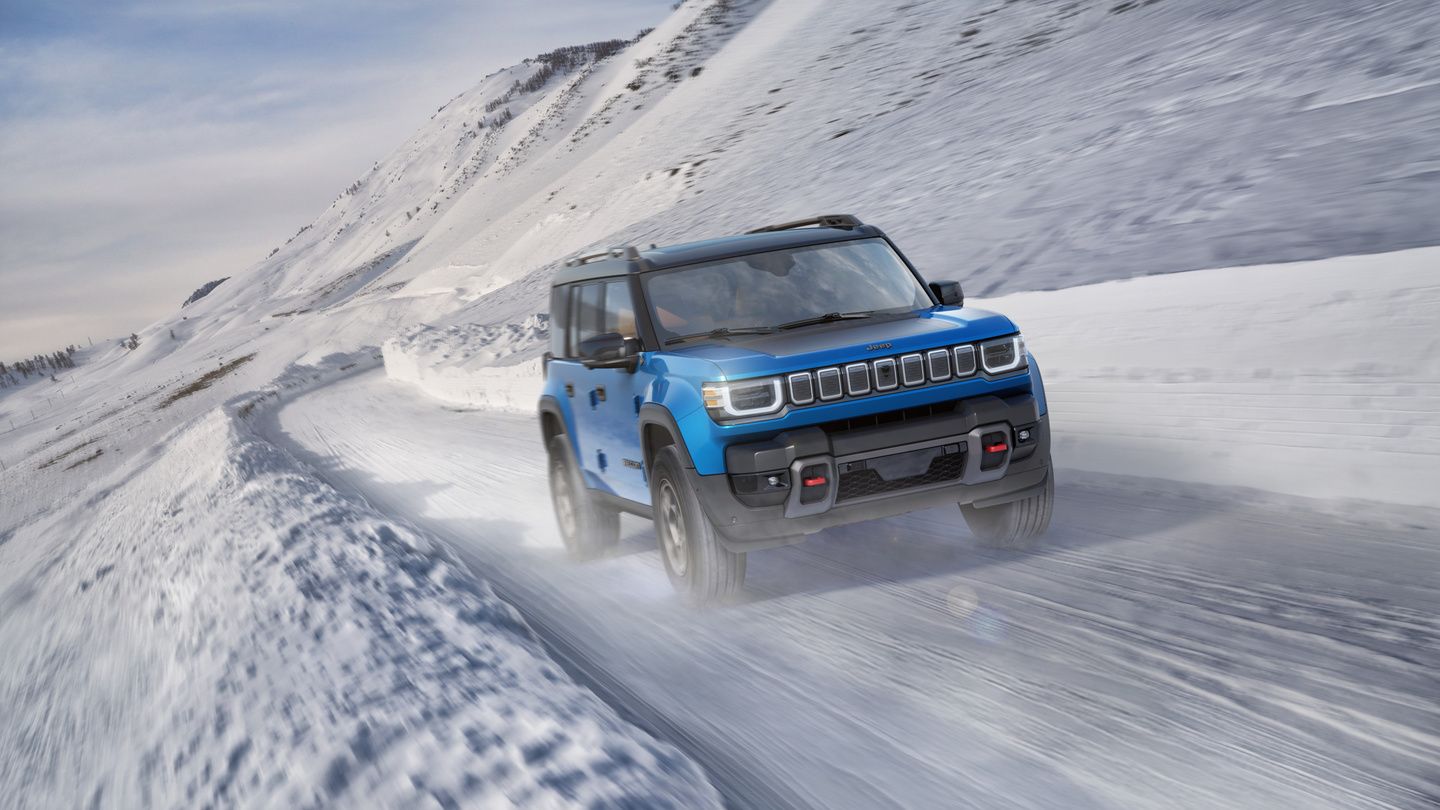 All-Electric 2026 Jeep Recon Debuts with 400 km Range and Legendary Off-Road Capability ...