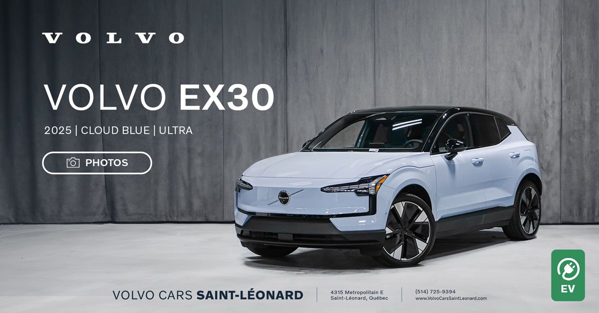 The Volvo EX30: a brightly coloured model | Volvo Cars Saint-Léonard in ...