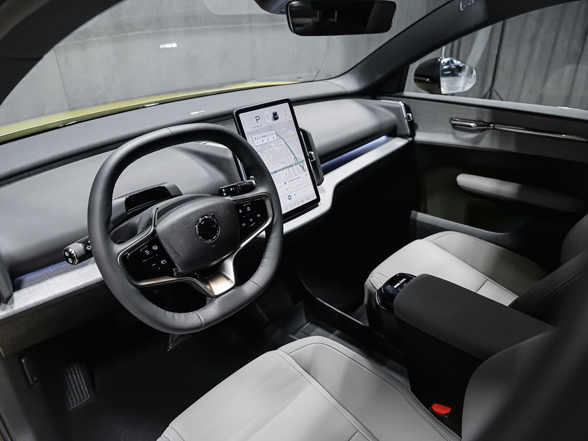 2025 Volvo EX30 - Moss Yellow - Pictures