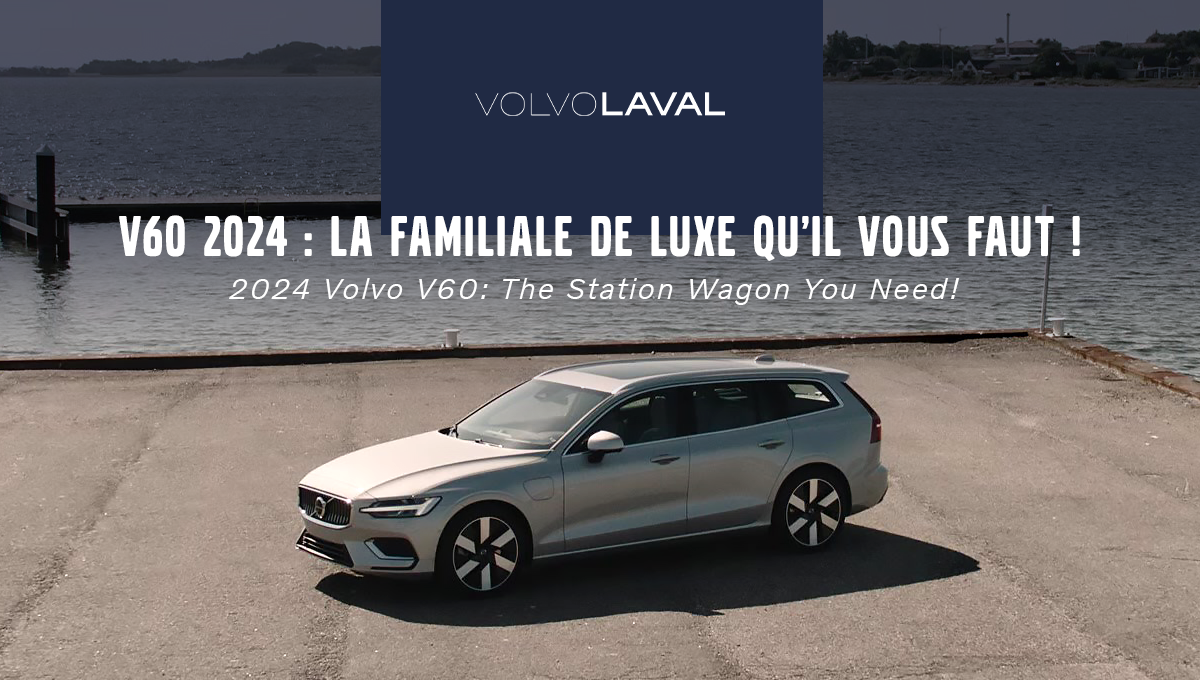 Découvrez la Volvo V60 : performance, confort et élégance