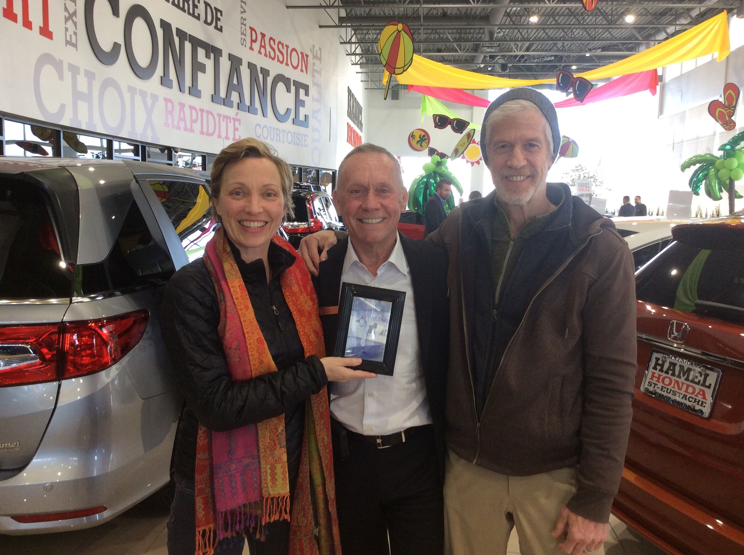 Merci Pierre pour les belles histoires de clients de Montréal