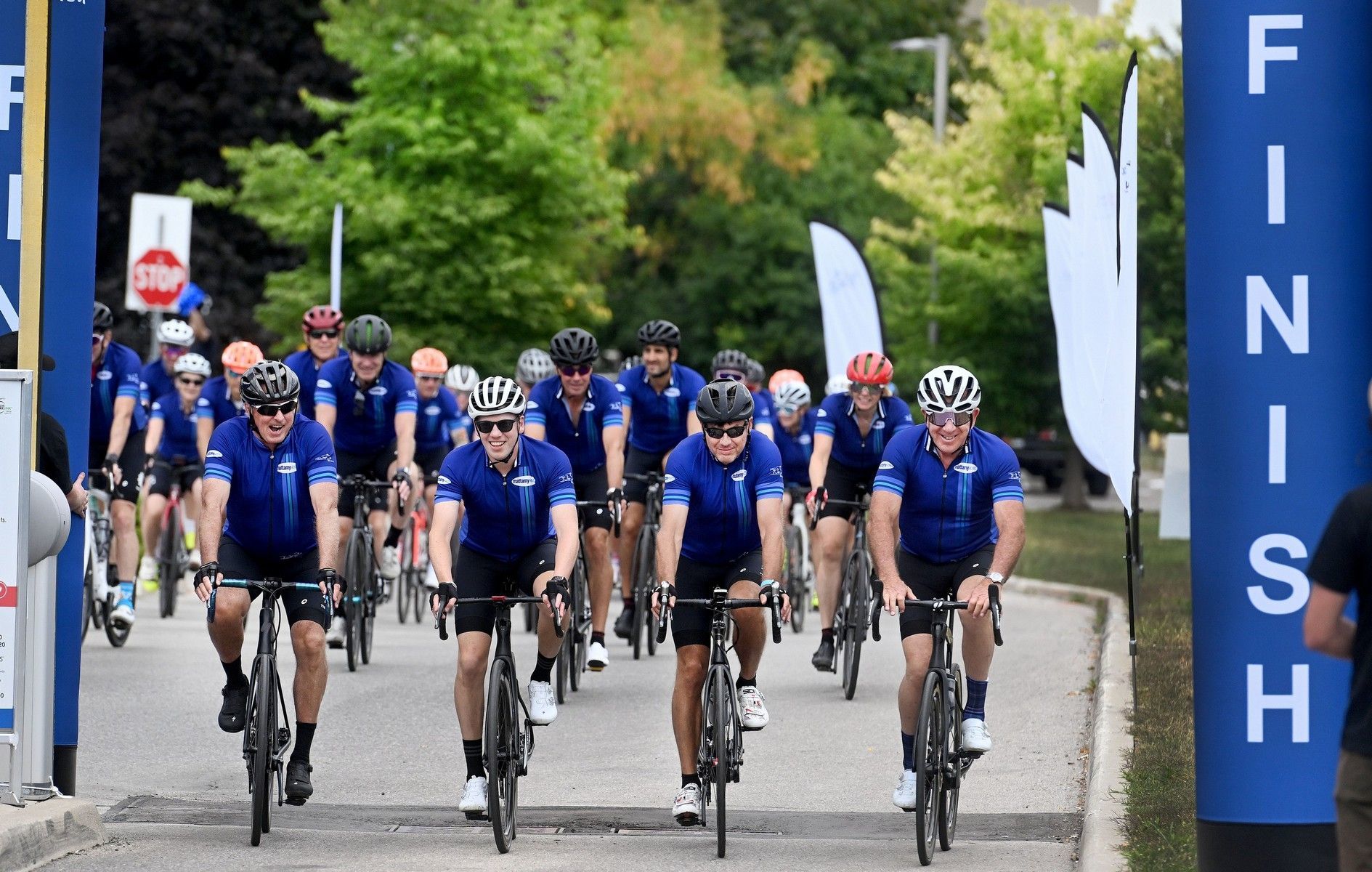 Tour de Bleu Cycling Event Sets New Record