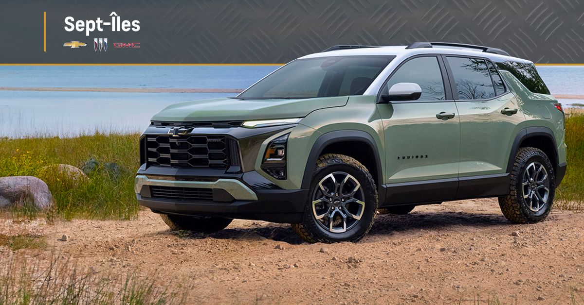 Nouvelle Chevrolet Equinox 2025 chez Sept-Îles Chevrolet