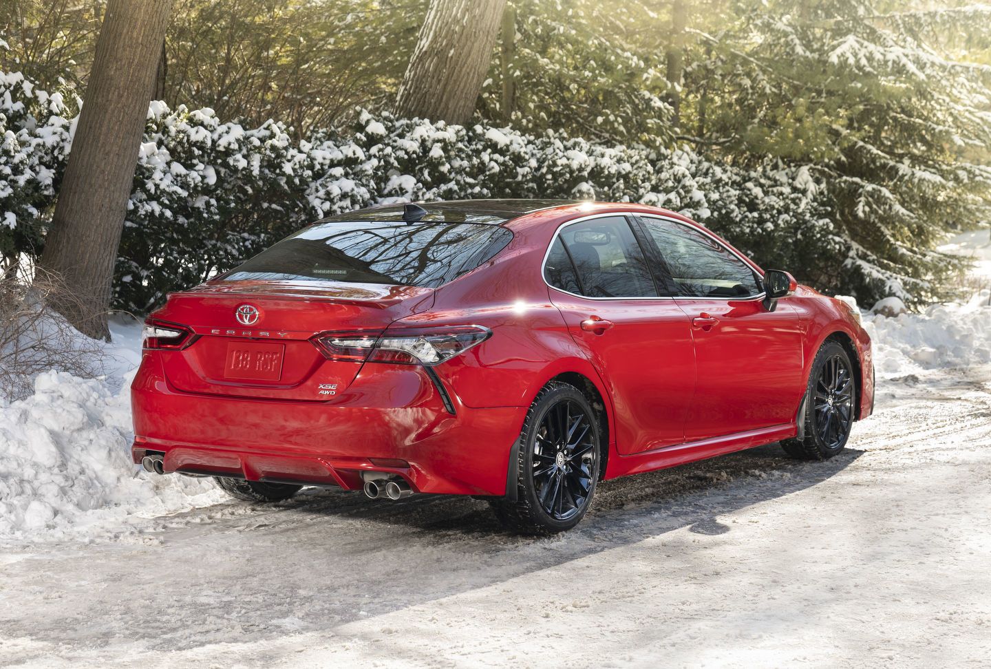 2022 Toyota Camry with all-wheel drive: the choice for winter in ...