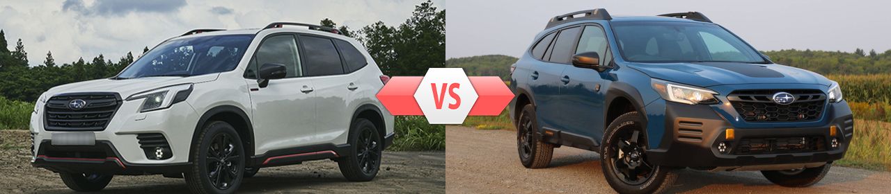 Marino's Fine Cars in Toronto | 2022 Subaru Outback vs 2022 Subaru Forester