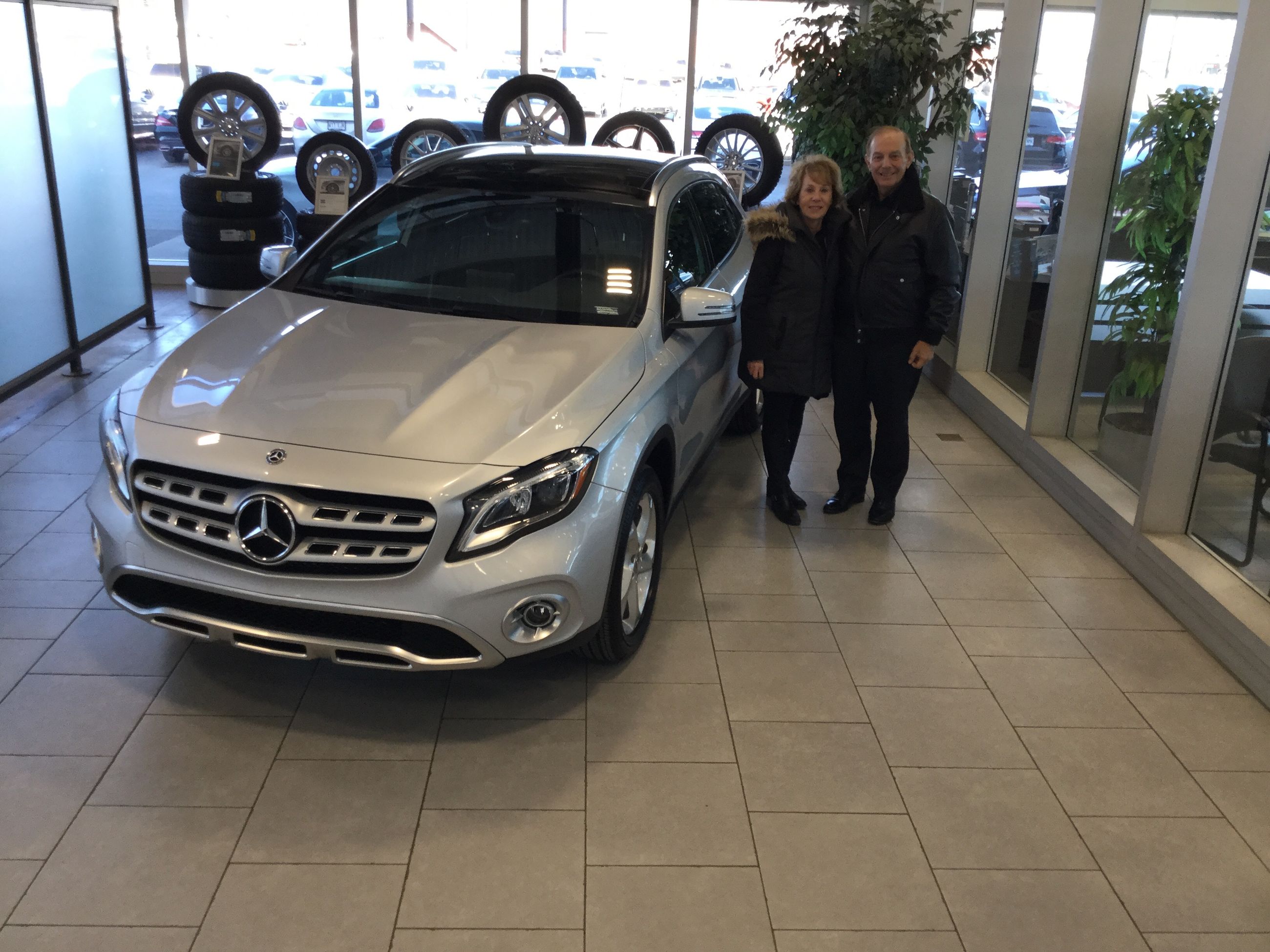 Congratulations Jean for your new GLA250! | Mercedes-Benz Laval