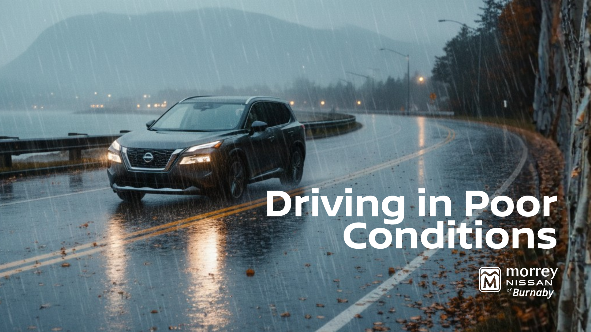 Morrey Nissan of Burnaby | How to Avoid Hydroplaning in Vancouver Rain?