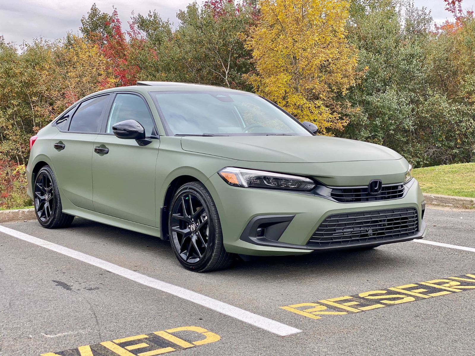 2022 Honda Civic Green
