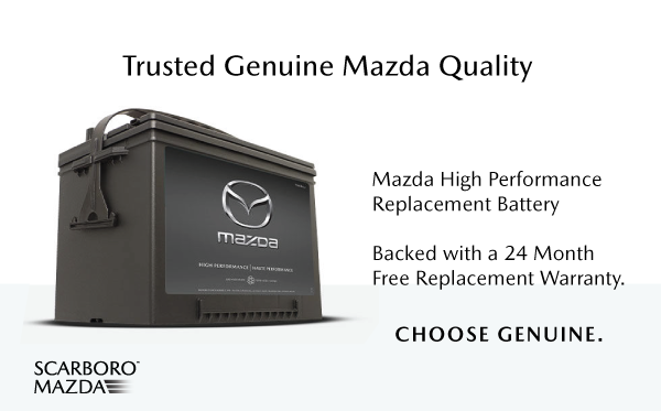 Scarboro Mazda in Scarborough | Genuine Mazda Battery Replacement with ...