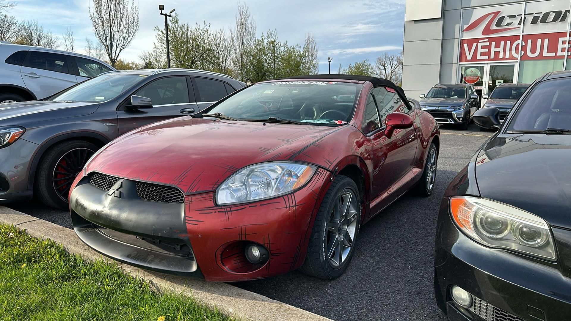 Mitsubishi Eclipse Spyder Auto GT-P+DECAPOTABLE+CAMERA DE RECUL 2008 | #P2223B | Action ...