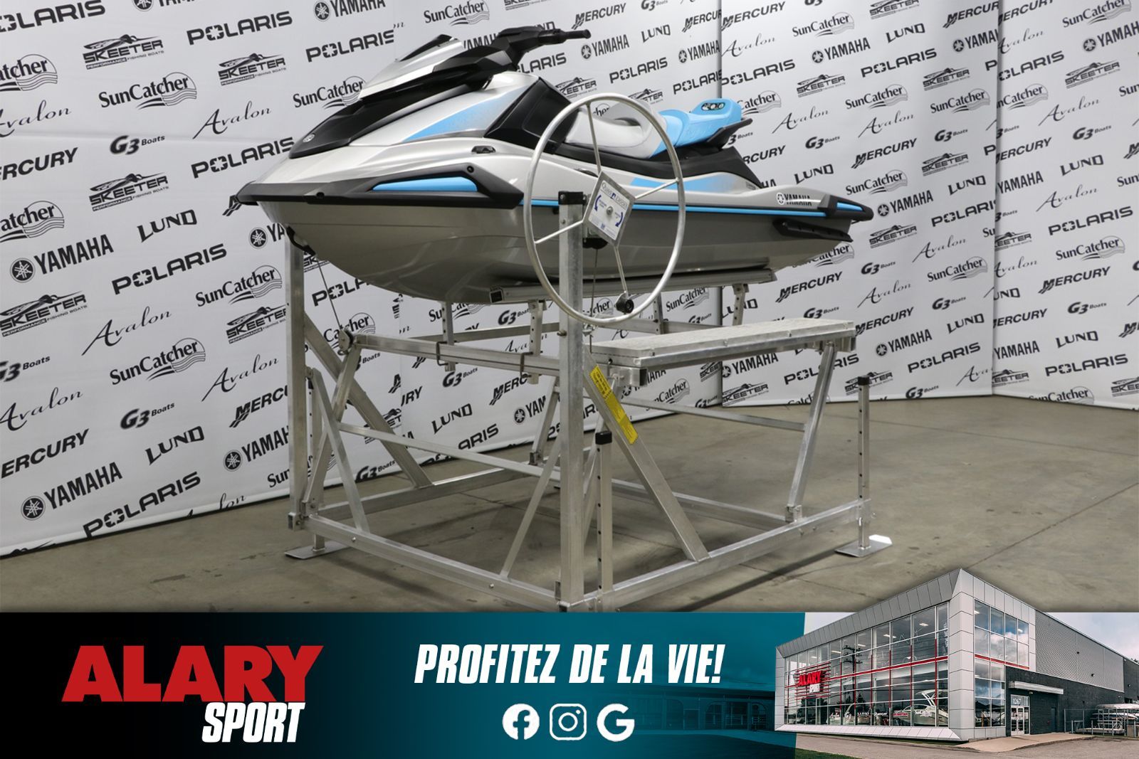 Alary Sport | MULTIMASTER M1200ÉLÉVATEUR POUR MOTOMARINE2025 - 2 699
