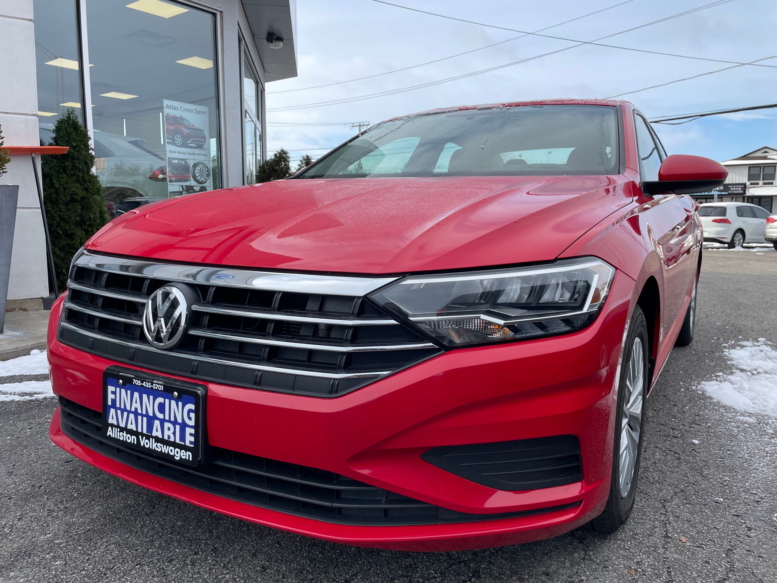 Used 2019 Volkswagen Jetta Comfortline 1.4t 8sp at w/Tip Tornado Red ...