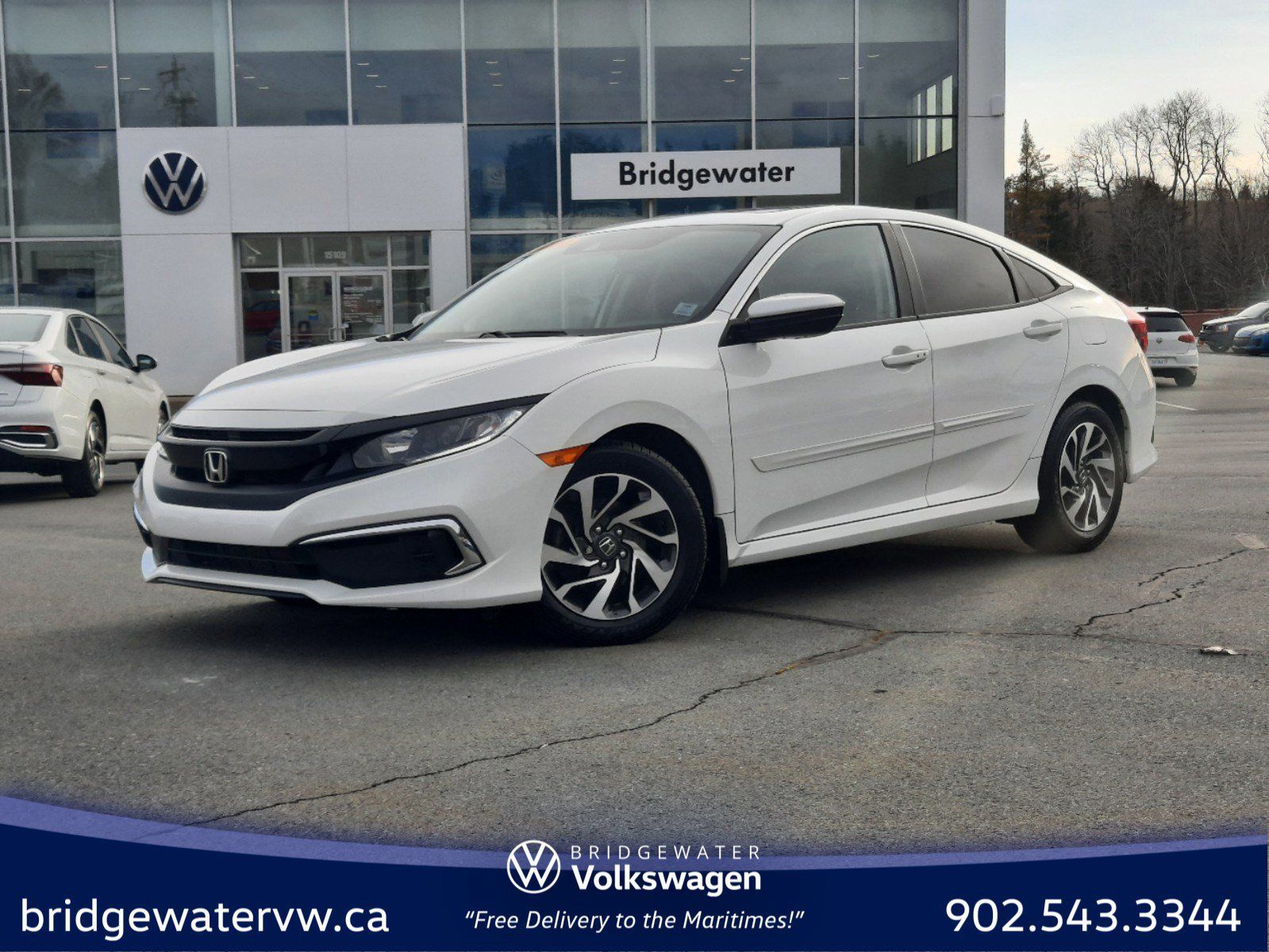 Bridgewater VW in Hebbville | 2020 Honda Civic Sedan EX W/NEW WHEEL ...