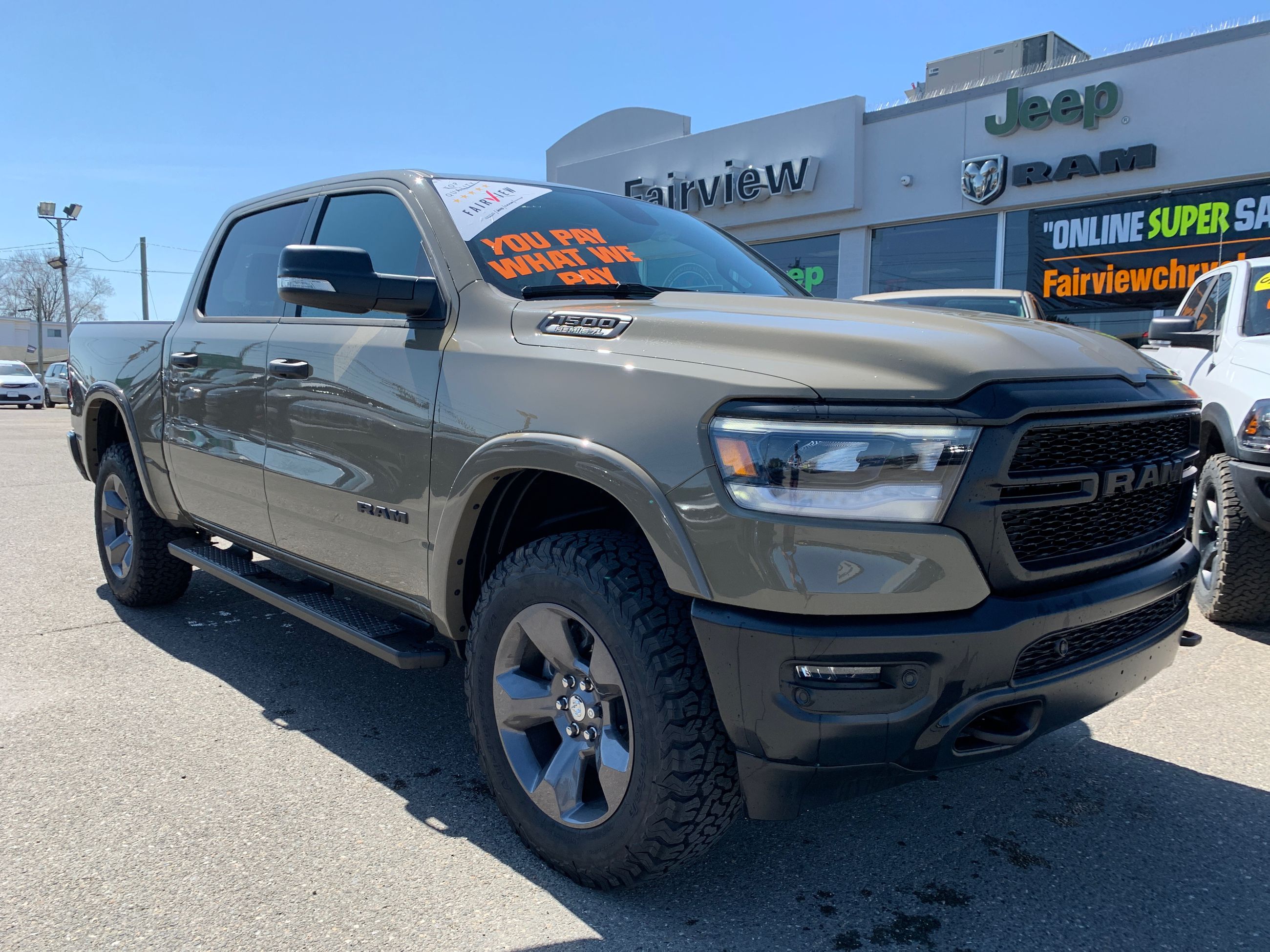 New 2020 Ram 1500 Crew Cab BIGHORN 4X4 5.7 for sale in Fredericton ...