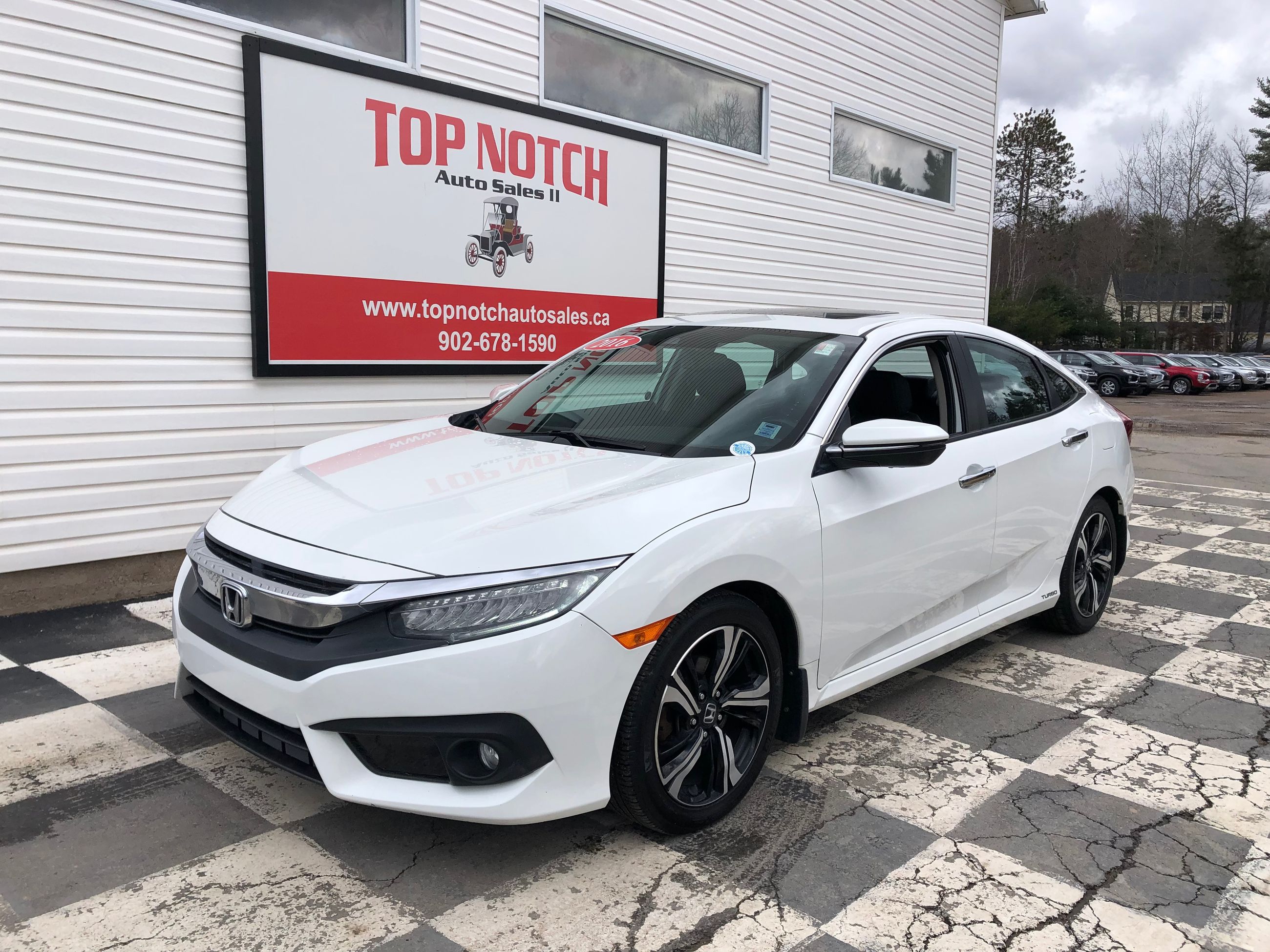 Top Notch Auto Sales II | Pre-Owned 2016 Honda Civic Touring - Leater ...