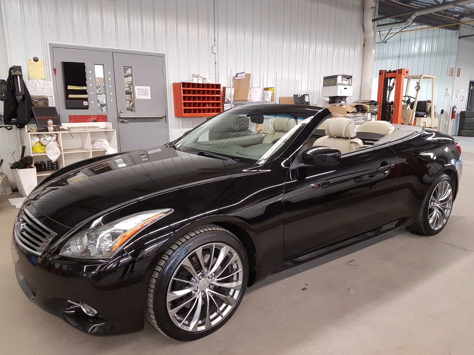 Thetford Honda | Infiniti G37 Convertible PREMIER CUIR + NAVI ...