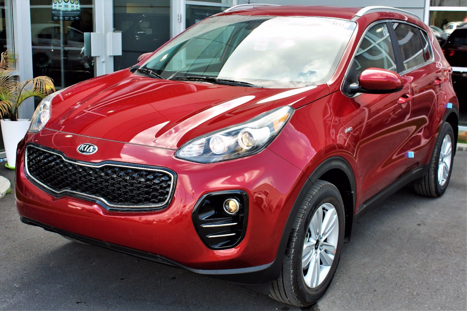Kia Sportage LX AWD 2018 Rouge ecarlate (MET) neuf à vendre - 27295.0 ...