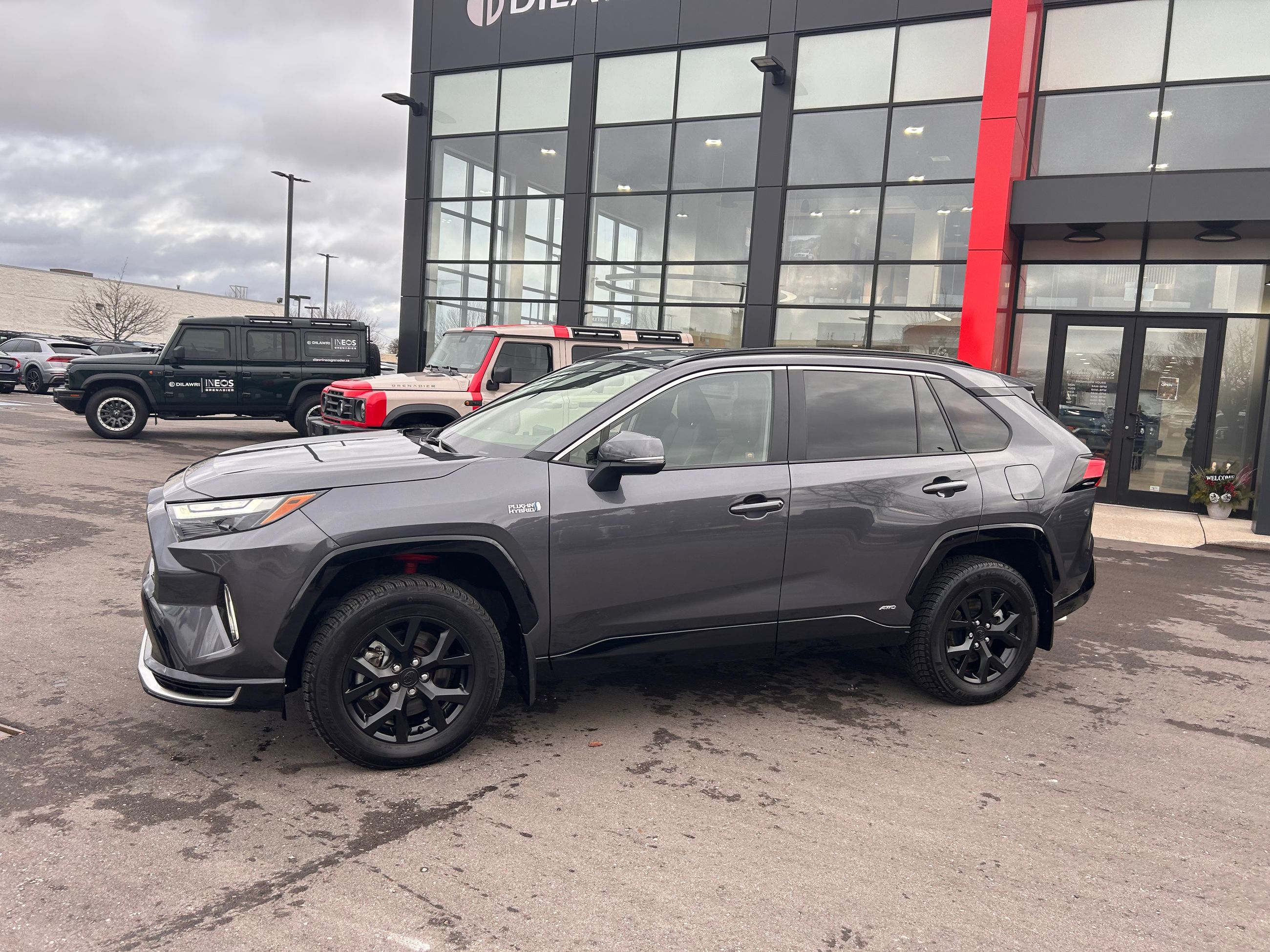 2023 Toyota RAV4 Prime XSE | #P0100 | Dilawri INEOS Grenadier