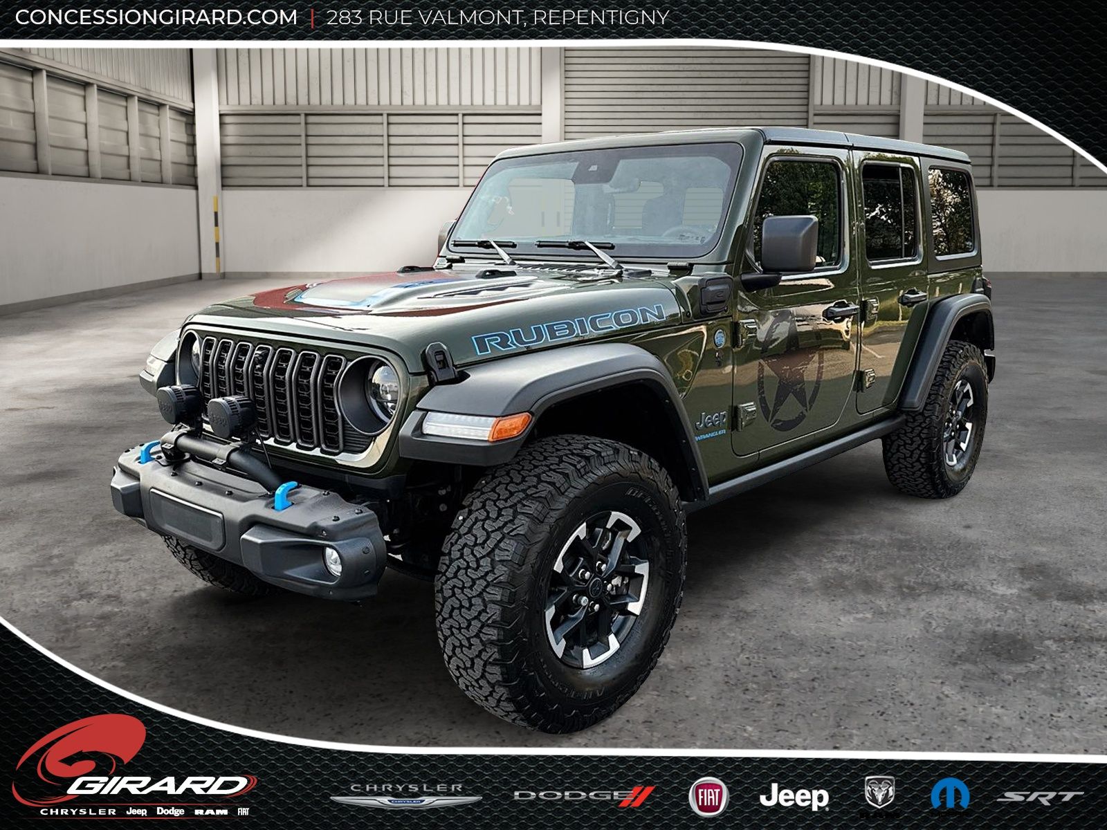 Jeep Wrangler 4xe **WRANGLER**RUBICON**HYBRID**2 TOITS** 2024 | #24P064 ...