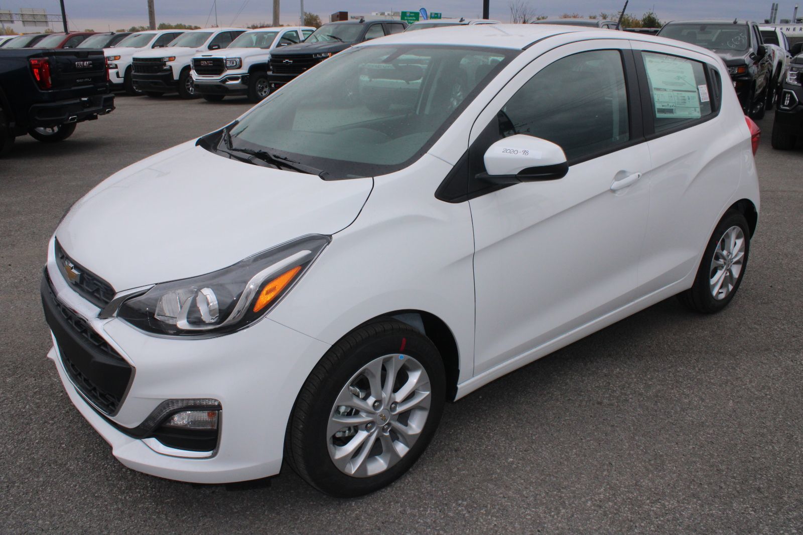 Chevrolet Spark LT 2020 Blanc neuf - 16648.0$ | Grenier Chevrolet Buick ...