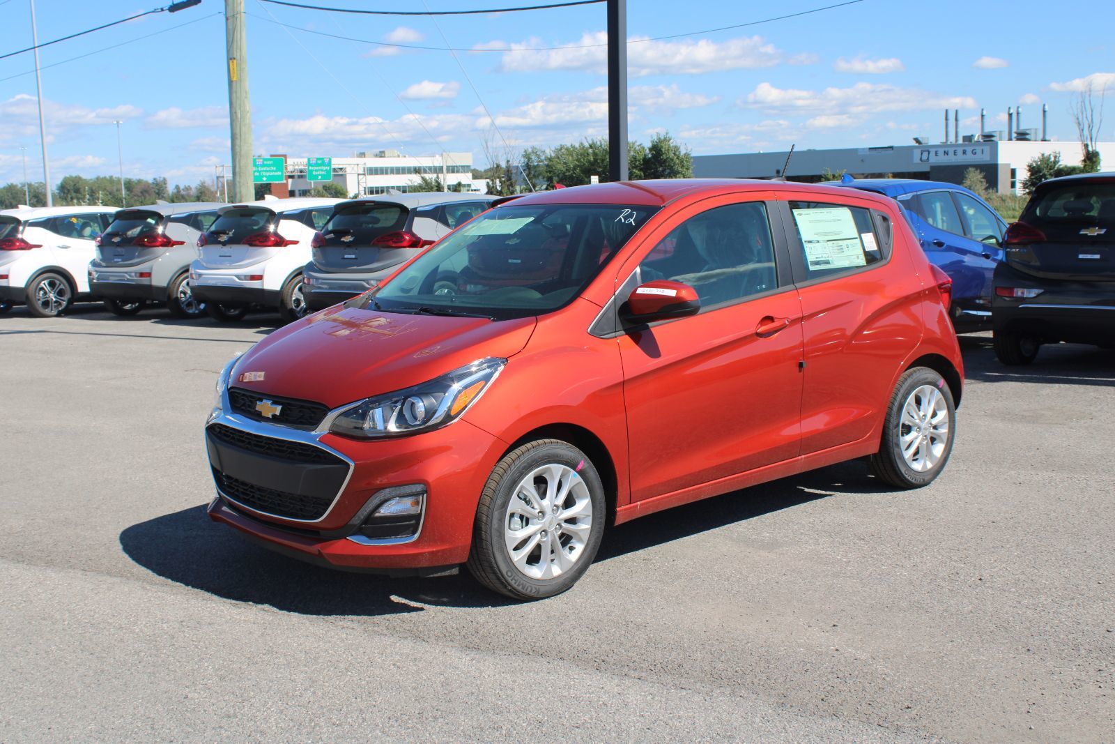 Chevrolet Spark 1LT 2021 Orange neuf - 18323.0$ | Grenier Chevrolet ...