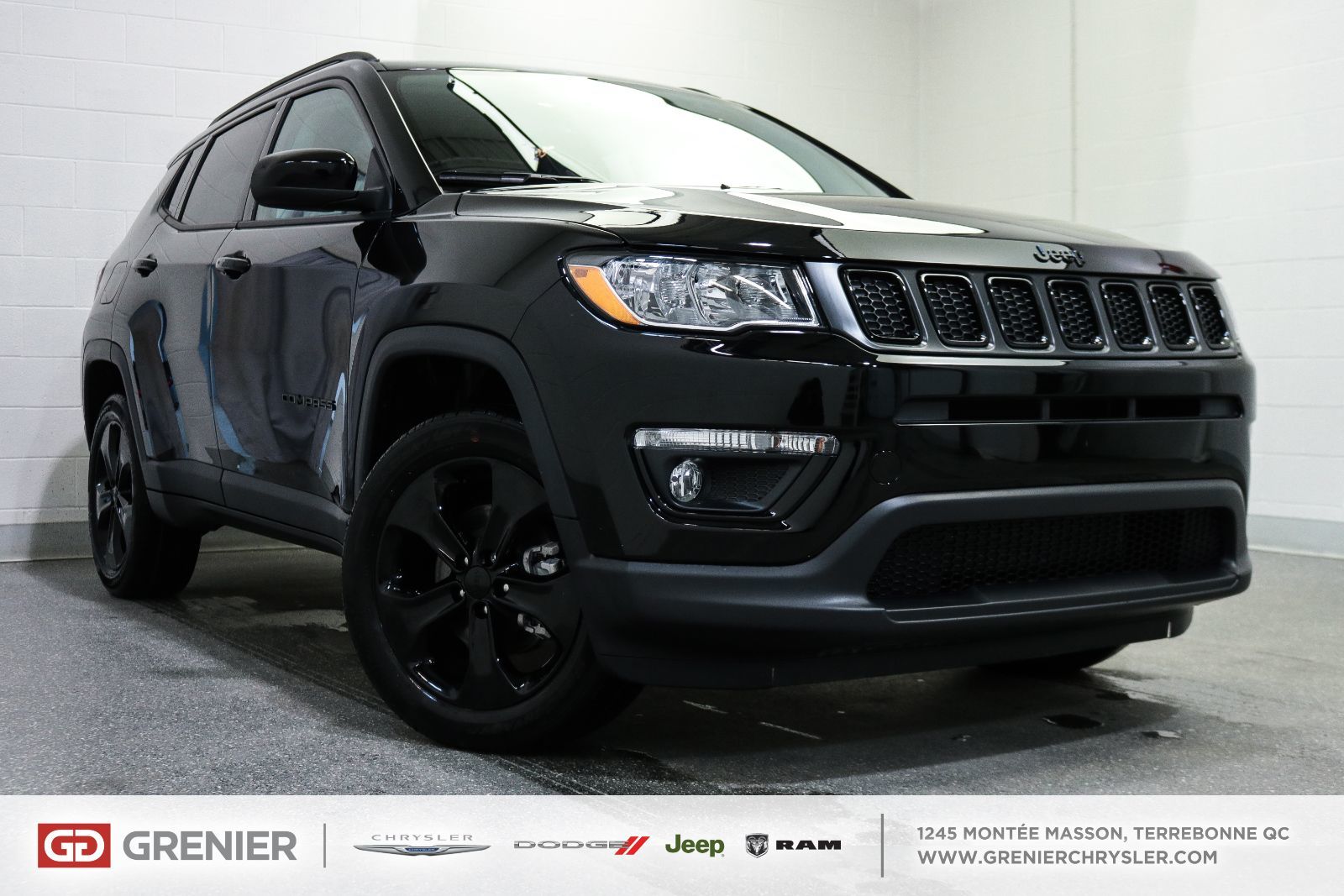 Jeep Compass ALTITUDE+4CYL+4X4 2020 Noir neuf - 36525.0$ | Grenier ...