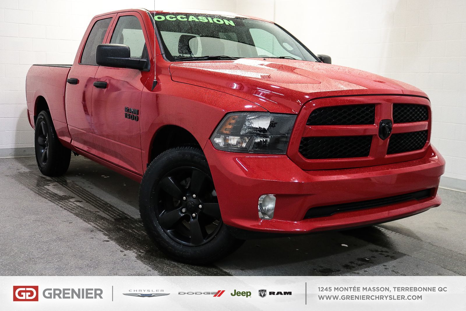 Ram 1500 Express+V6+BOITE DE 6,4 2018 Rouge 43 400 KM - 27444.0 ...