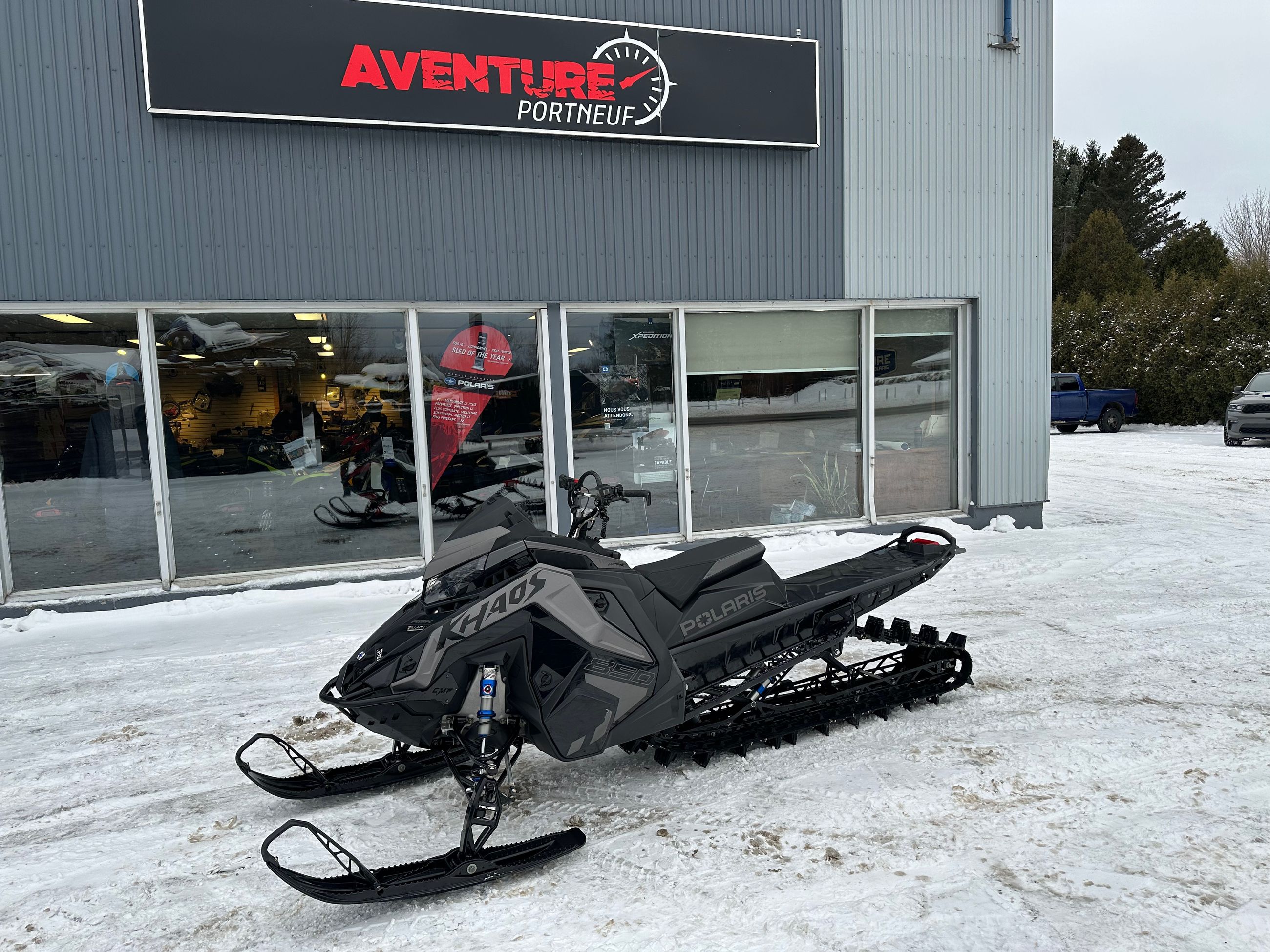 Aventure Portneuf | Polaris 850 rmk khaos slash 165 2.75 Garantie polaris 2022 d'occasion à vendre