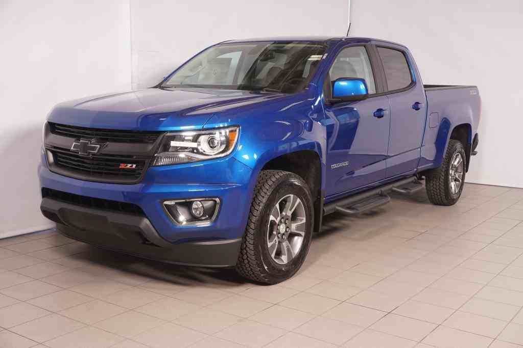 New Chevrolet Colorado Z71 2018 GD1 - Blue cinétique métallisé - $45825 ...