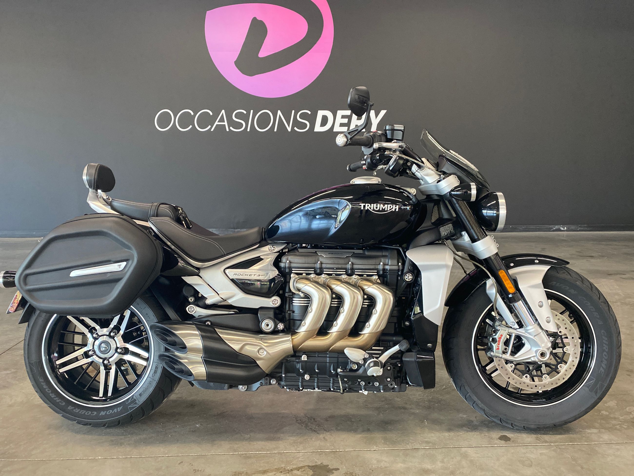Triumph ROCKET 3 GT 2020 A6952 Occasions D ry Saint Jean Sur Triumph ROCKET 3 GT 2020 A6952 Occasions D ry Saint Jean Sur